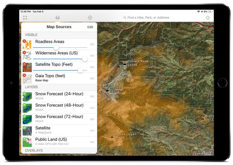 Seek Out the Wild with the New Wilderness Areas Map Overlay - Gaia GPS