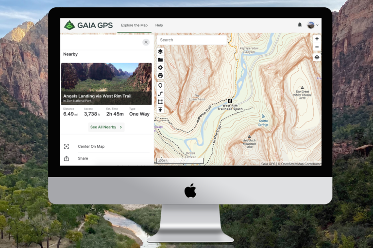 Discover New Trails and Review Trip Stats with gaiagps.com Updates ...