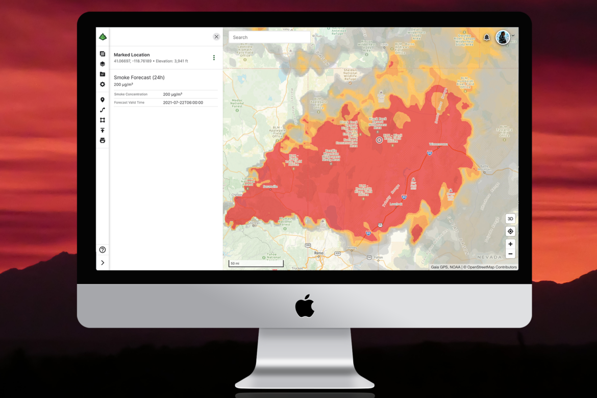 Avoid Wildfire Smoke with Free Smoke Forecast and Air Quality Maps ...