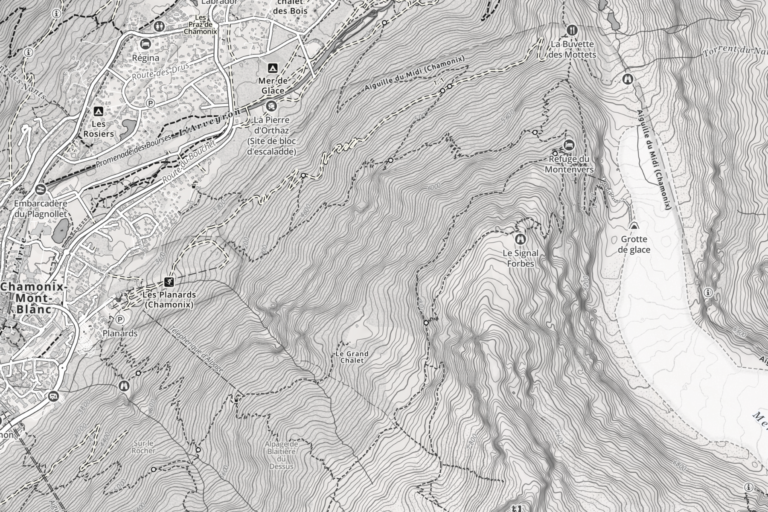 See the World More Clearly with New Gaia Black and White Map - Gaia GPS