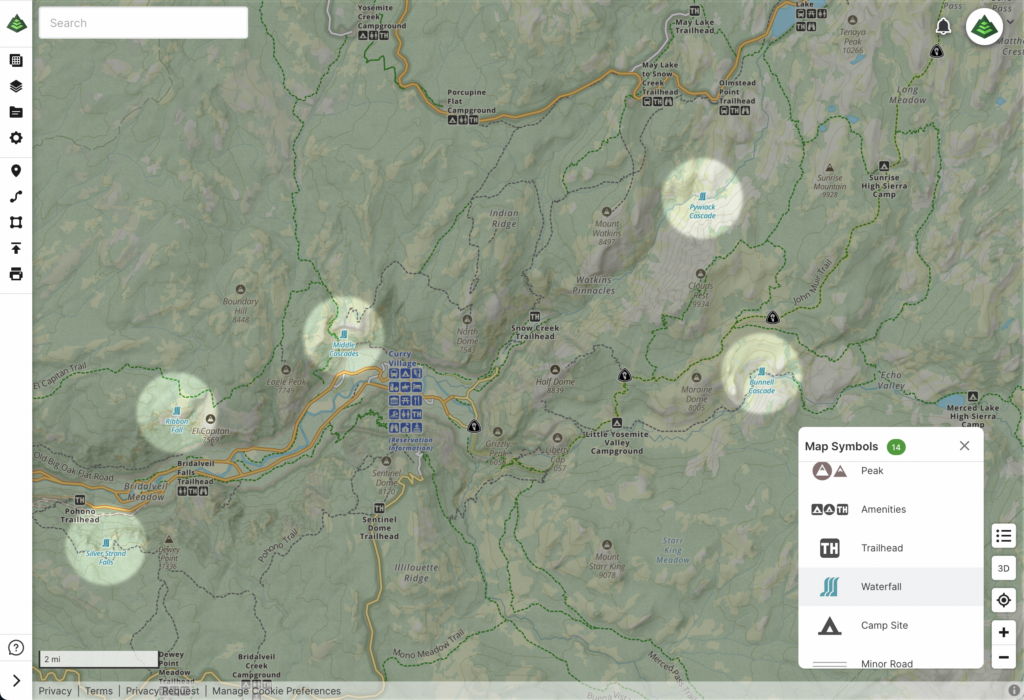 Waterfall2-legend - Gaia GPS